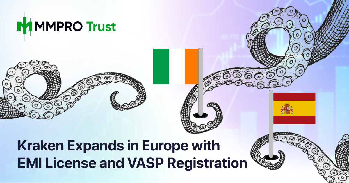 🦑 Kraken Expands in Europe with EMI License and VASP Registration | by MMPro Trust | Medium