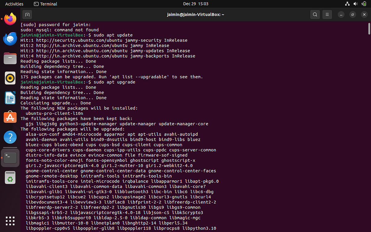 Steps To Install Mysql Apache And Php In Ubantulinux By Jaimin 3857