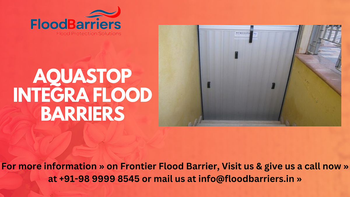 Frontier Flood Barrier: The Ultimate Flood Protection Solution for Your ...