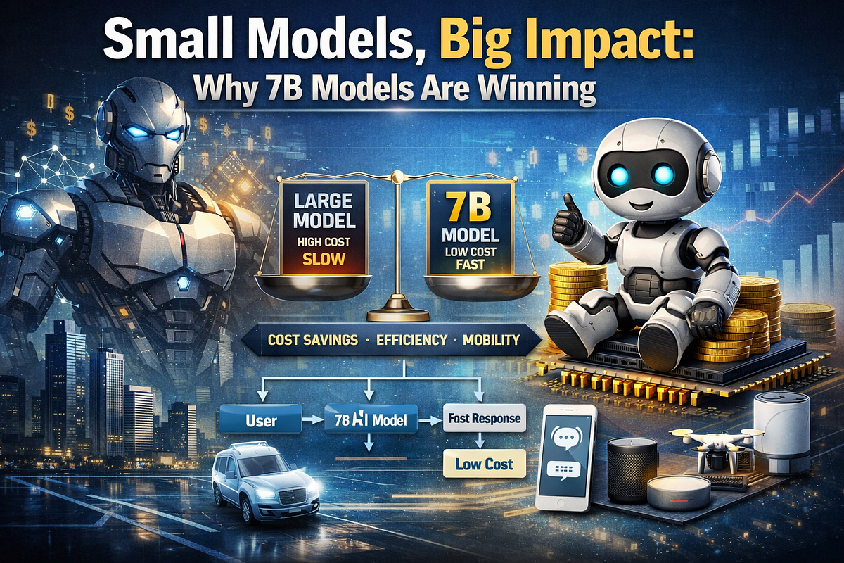 Small Models, Big Impact: Why 7B Models Are Winning | by Mohd Azhar ...