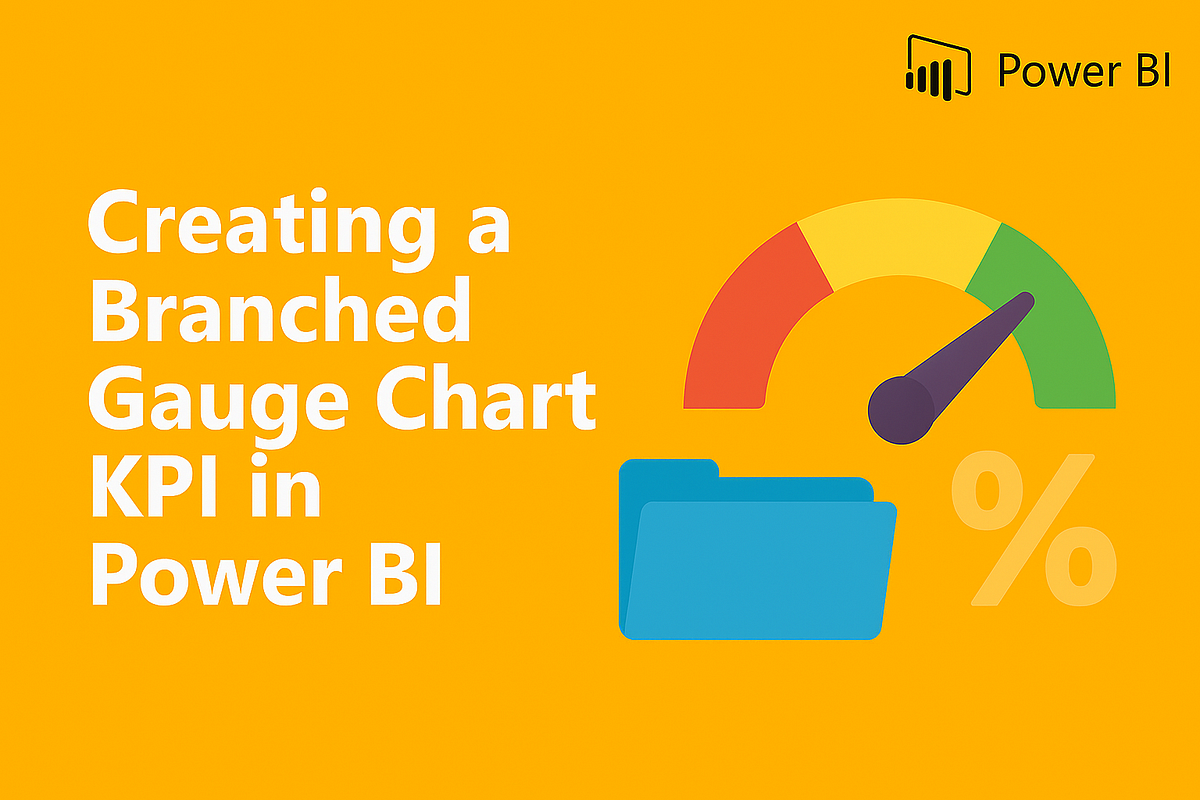 Creating a Branched Gauge Chart KPI in Power BI(.pbix included) | by ...