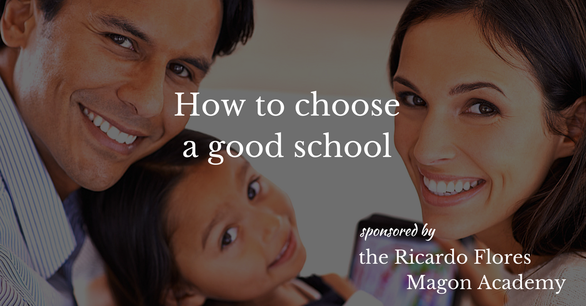 Define your ideal school.. A great way to understand how important ...