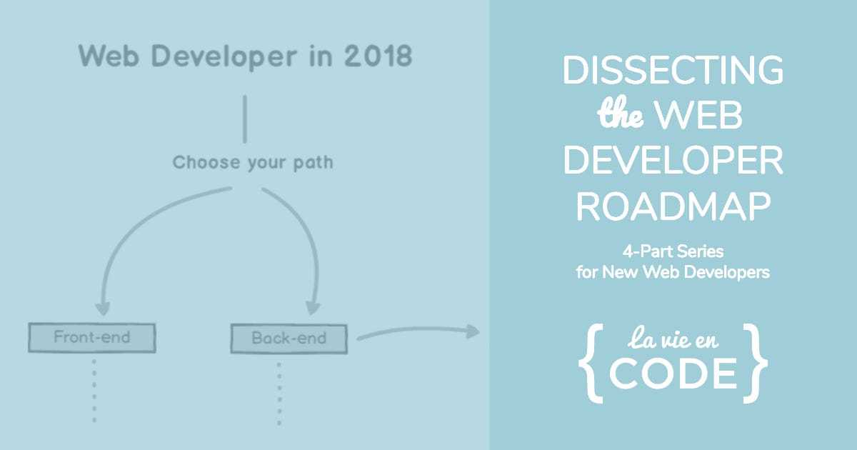 What I learned from dissecting The Web Developer Roadmap | by Nicole ...