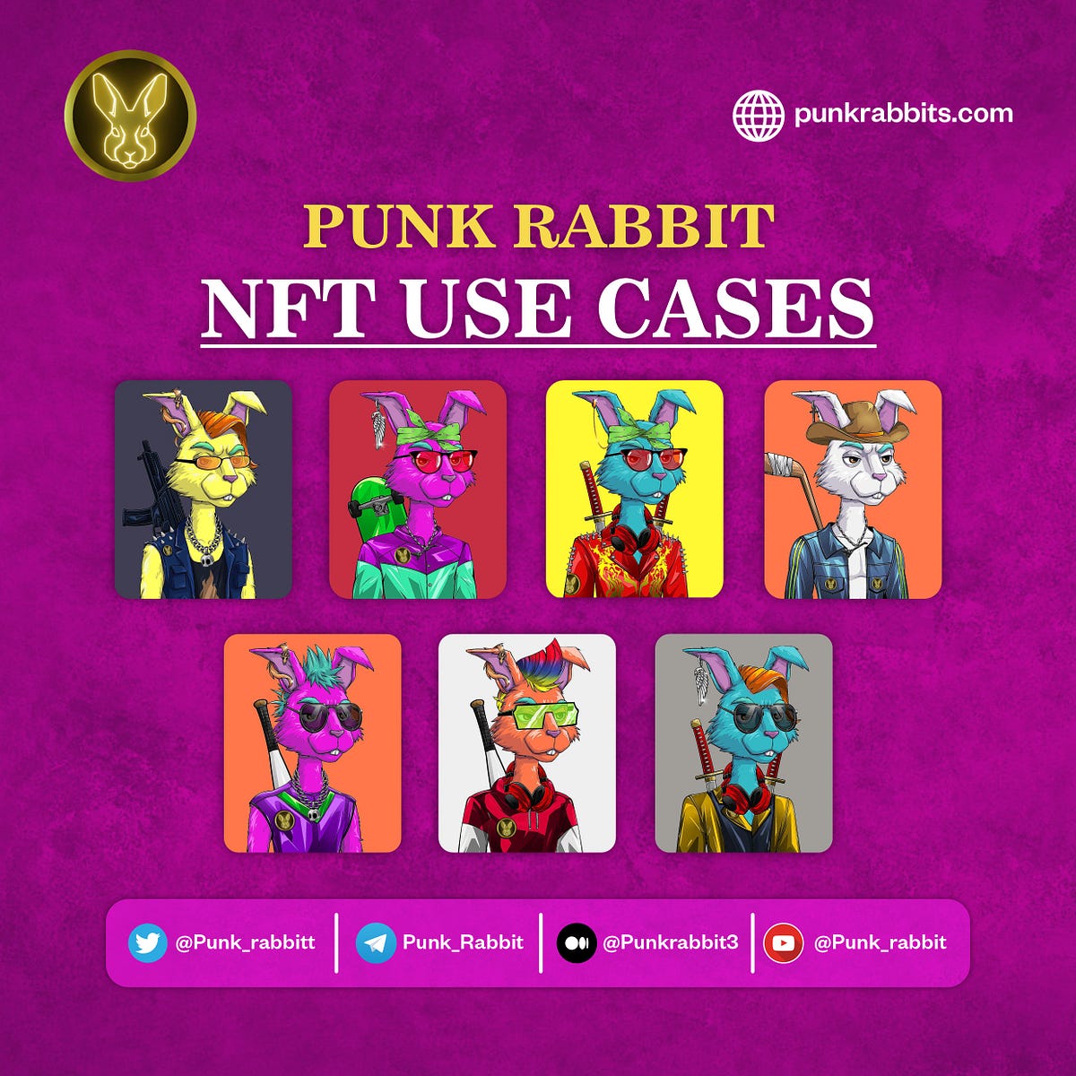 USE CASES FOR PUK NFTS. USE CASES FOR PUK NFTS | by Punk Rabbit | Medium