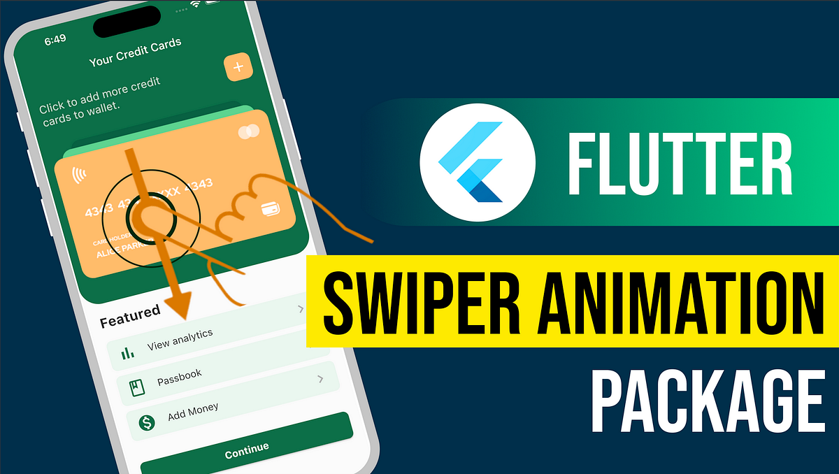 Fancy Swipeable Animation in Flutter | by Vijay R | vijaycreations | Medium