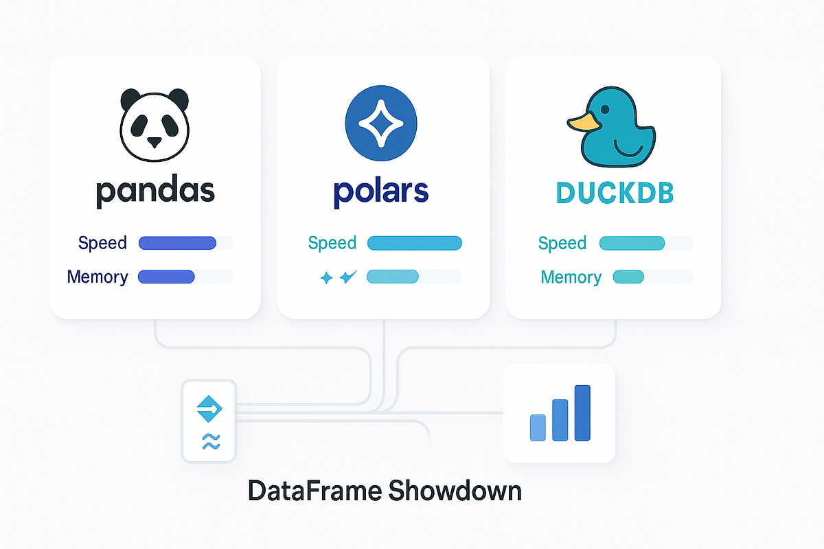 Pandas vs Polars vs DuckDB: The Showdown | by Thinking Loop | Medium
