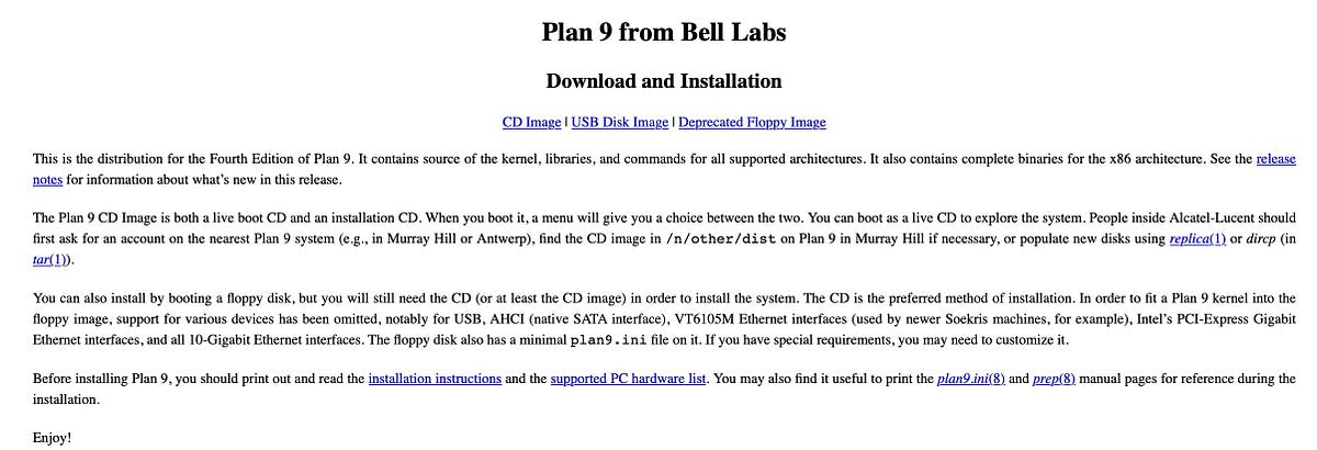 How can i install plan9 OS?. Installation process: | by Amila Sadigova | Medium