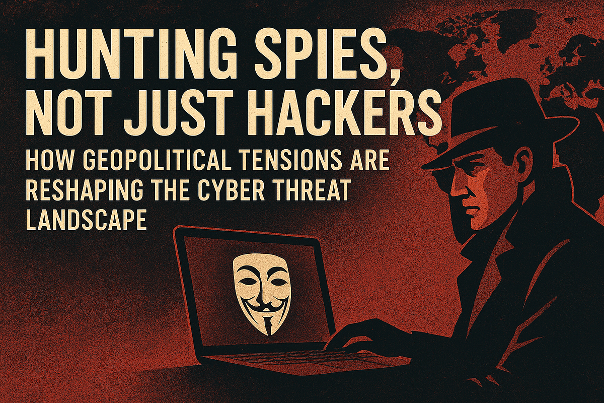 Hunting Spies, Not Just Hackers: How Geopolitical Tensions Are ...