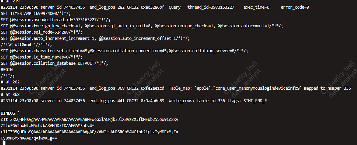 mysqlbinlog 解析與搭配pt-query-digest 使用說明 - CY Lee - Medium