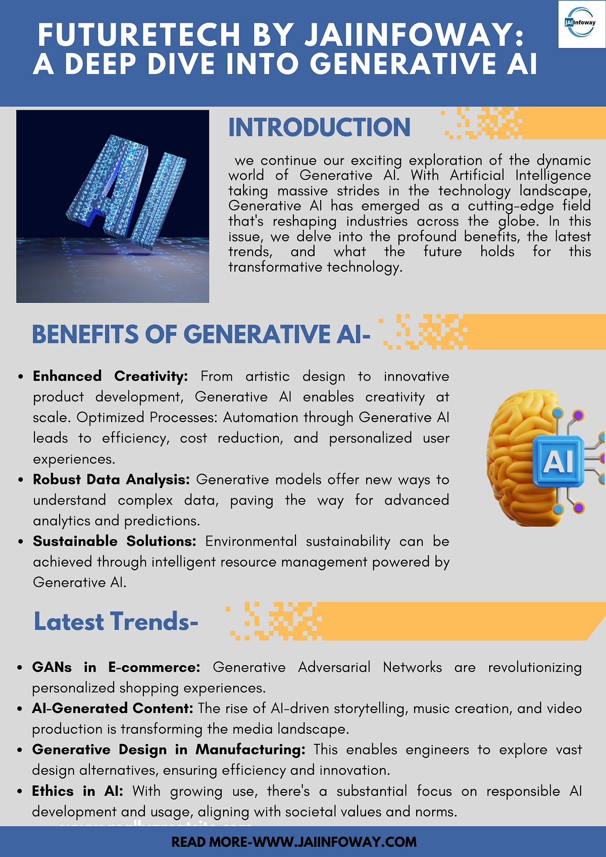 FutureTech by Jaiinfoway:. A Deep Dive into Generative AI | by ...