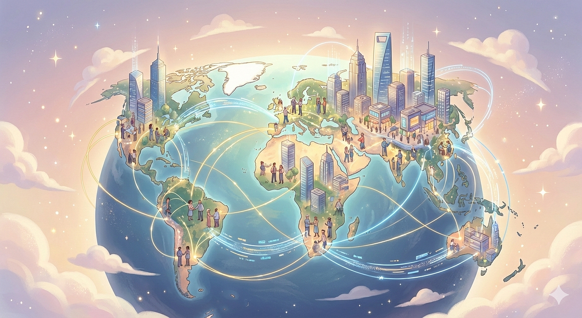 One World: Seeing Humanity as a Connected System | by AetherLab | Jan ...
