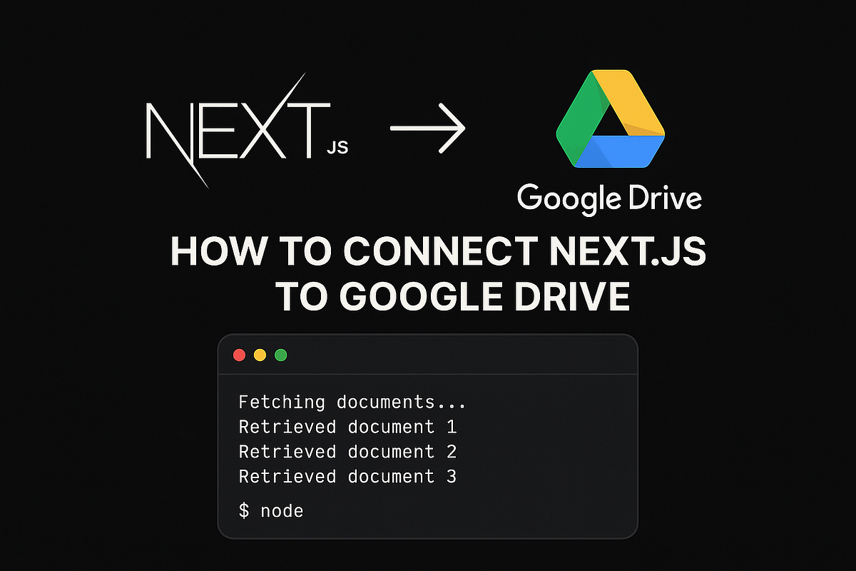 How to Connect Next.js to Google Drive: A Full Guide | by | Medium