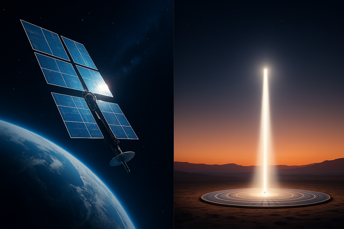 Why Countries Are Racing to Beam Solar Energy From Space to Earth | by ...