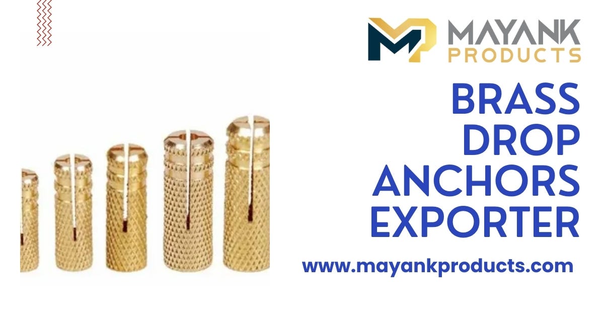 Meet the Brass Drop Anchors Exporter Powering Global Construction ...