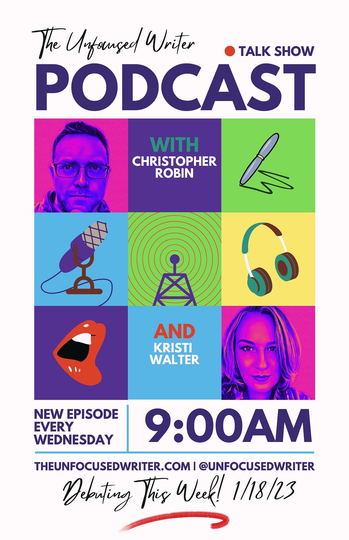 The Unfocused Writer Podcast. Coming to an earpod near you | by ...