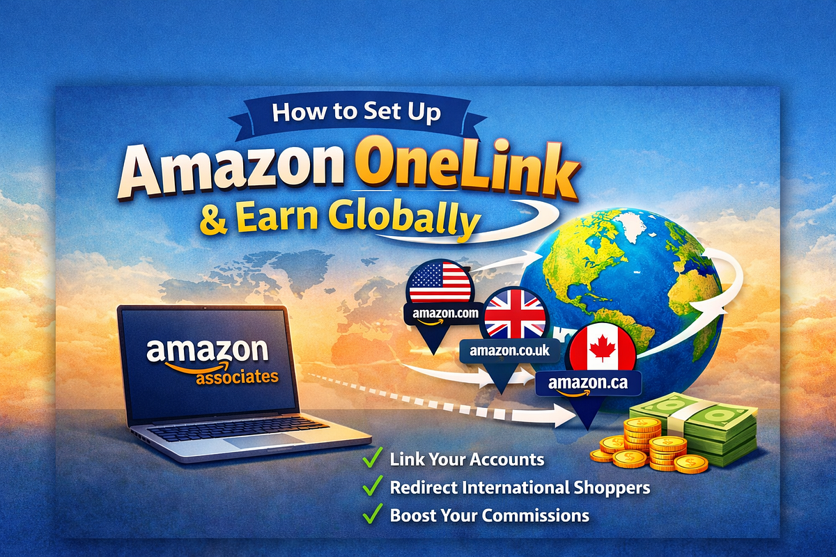 How to Set Up Amazon OneLink and Earn Globally | by A Mom's Office | Medium