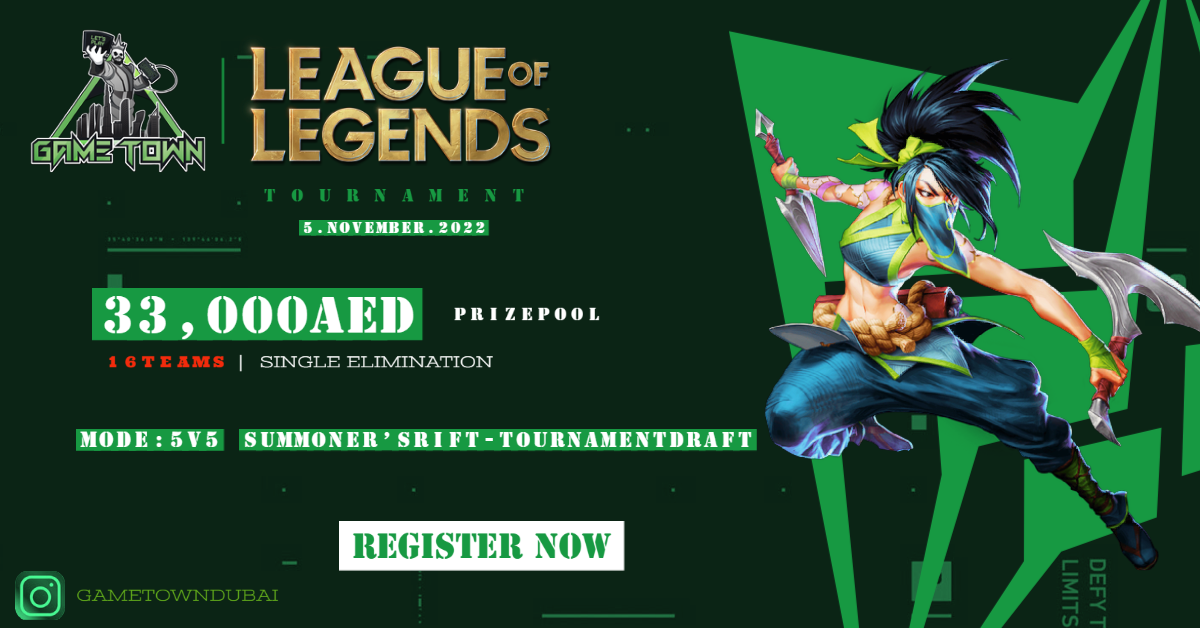 Game Town 5V5 League of Legends Tournament - Gametown - Medium