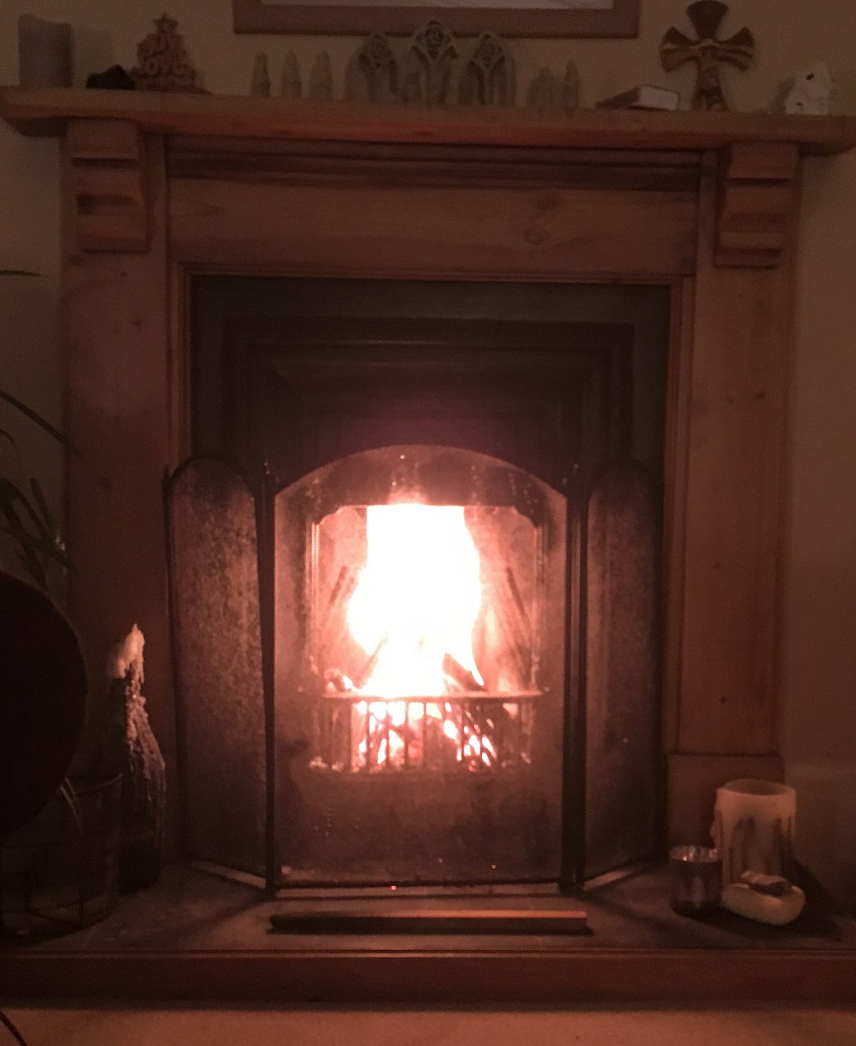 143: The Fireplace. I do like to be beside the fireside | by Katie ...