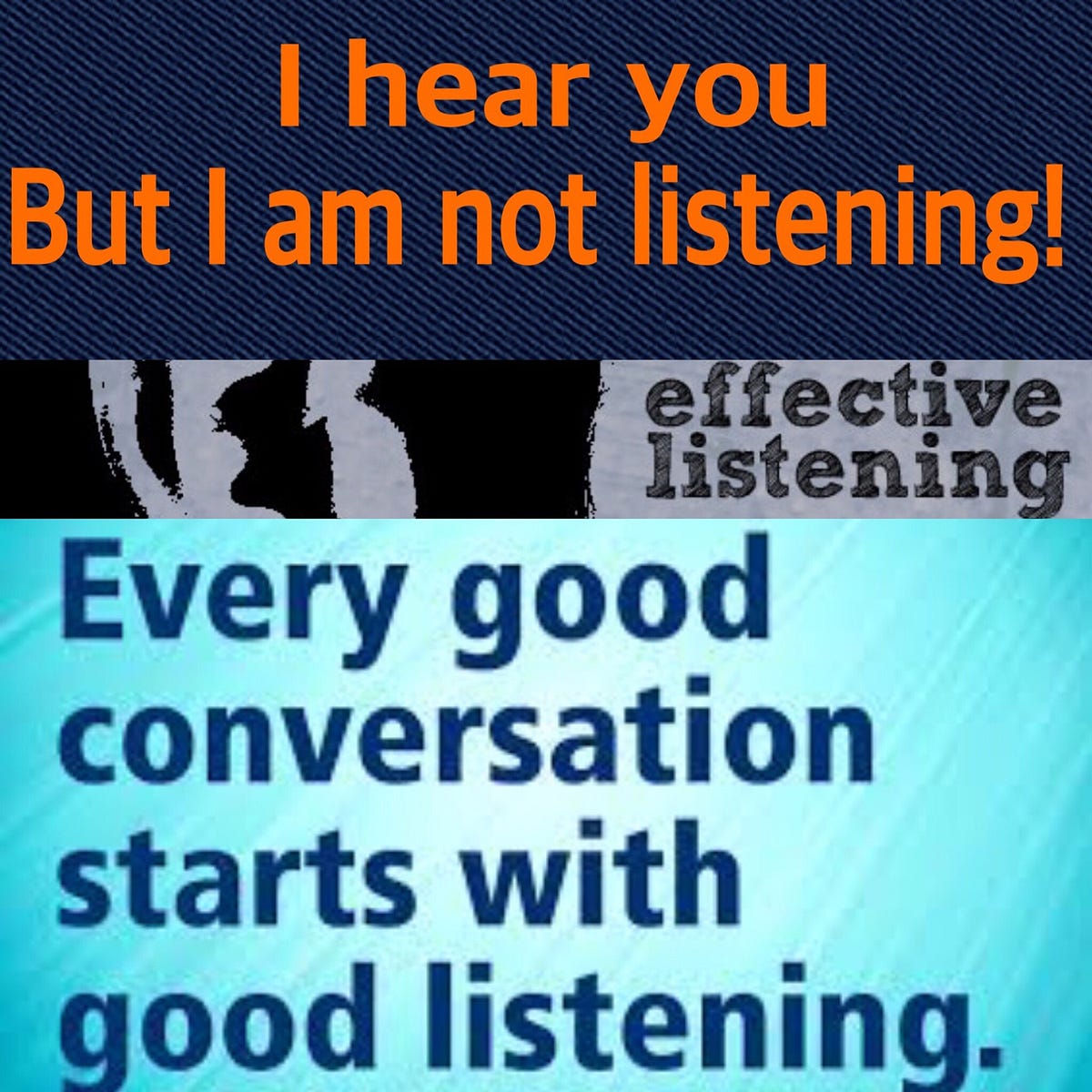 Listen Loudly. When I don’t get it right, I always… | by Ryan Bernard ...