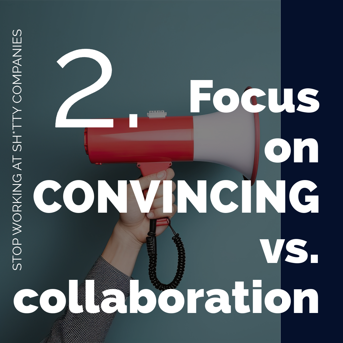 Focus on convincing vs. collaboration | by Jon Wegman | Medium