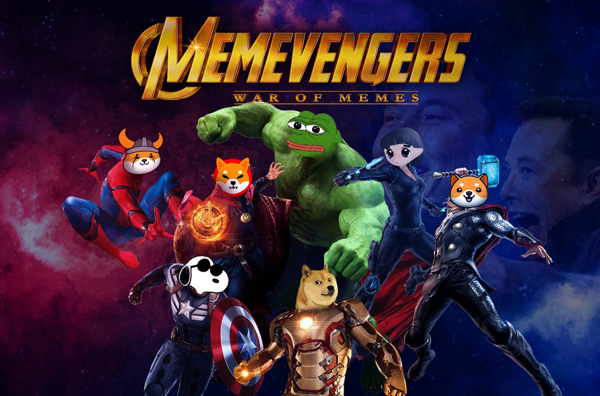 Introducing MEMEVENGERS. MEMEVENGERS is a meme coin. 💰 $MMVG | by ...