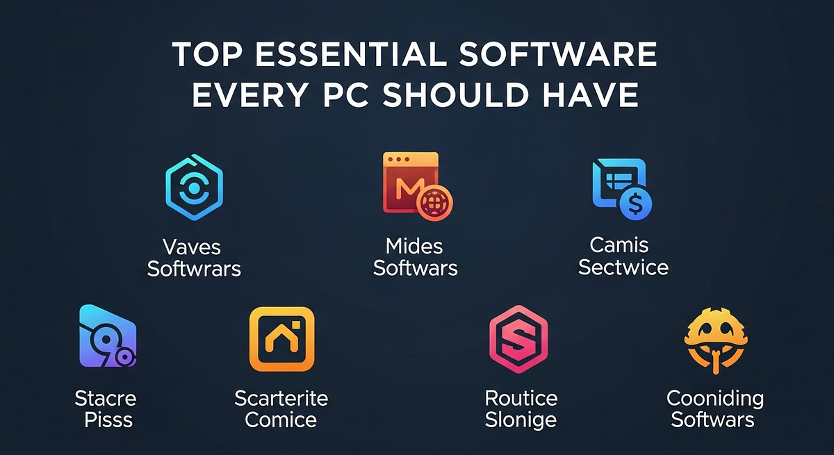 Top Essential Software Every PC Needs . Boost Productivity & Security ...