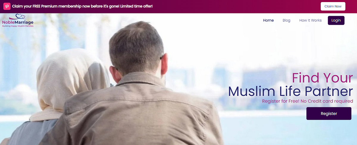 100% Free Muslim Matrimonial Website | Noble Marriage | by Md Fakharuddin | Medium