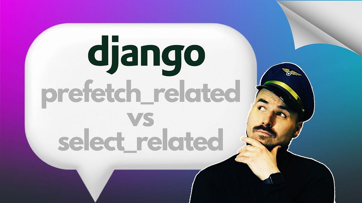 select_related and prefetch_related — to the point with a real-time ...