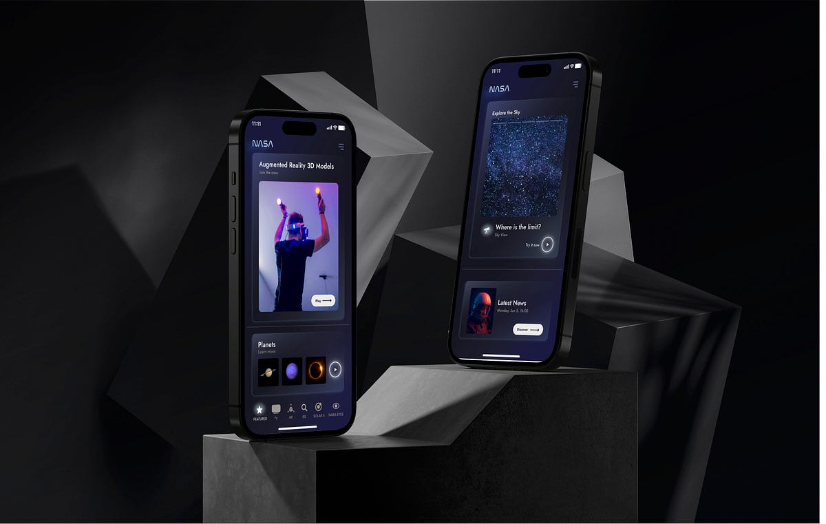App redesign | NASA. Overview | by Laura Canal | Product Design ...