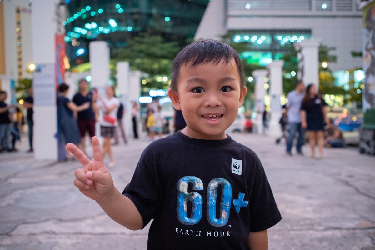 Earth Hour — a time for passion, youth and leadership | by WWF | WWF ...