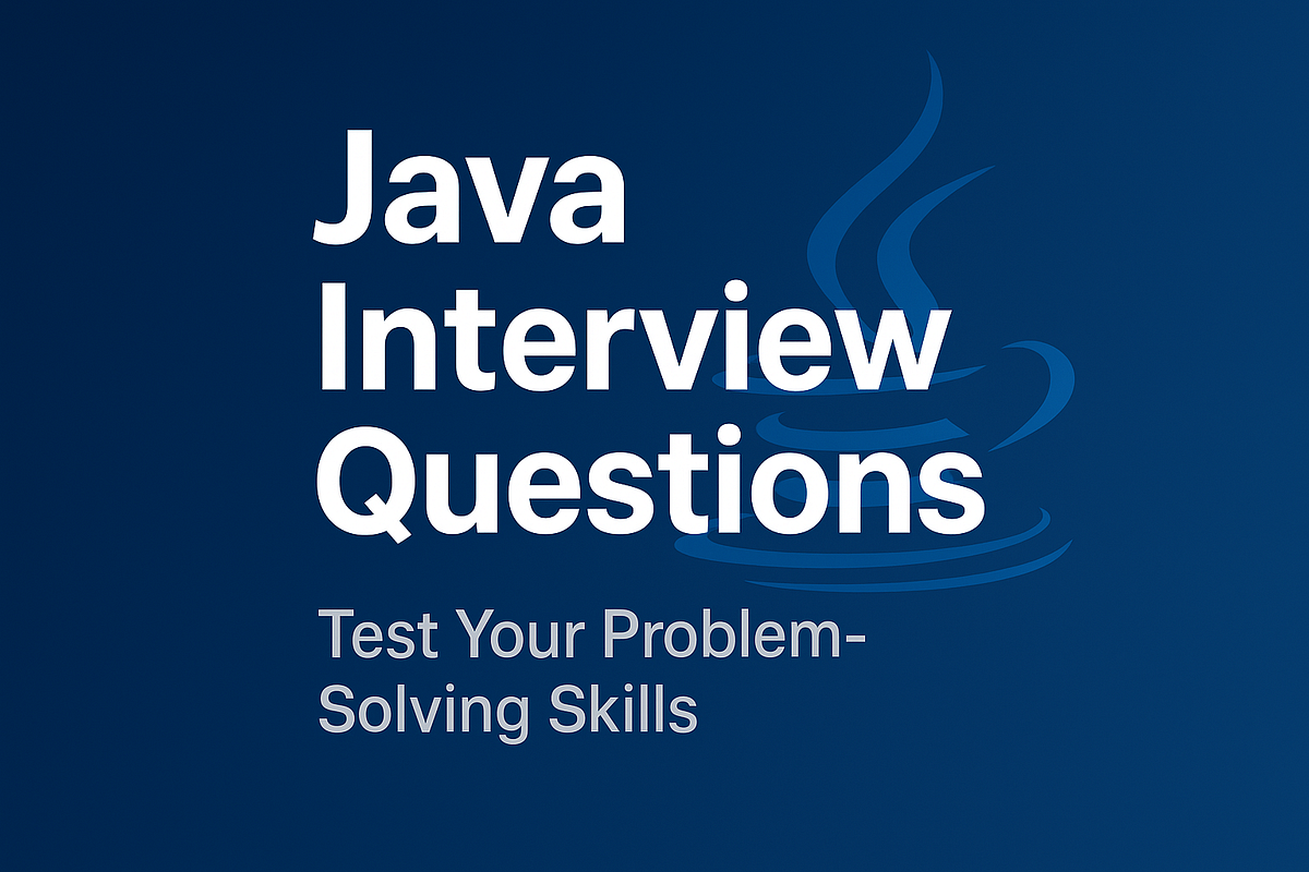 Java Interview Questions That Even 10+ Years of Experience Struggle to Answer | by Pramod Kumar ...
