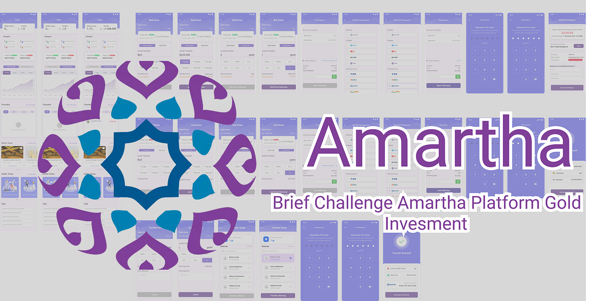 Brief Challenge Amartha Platform Gold Invesment — UX Case Study | by ...