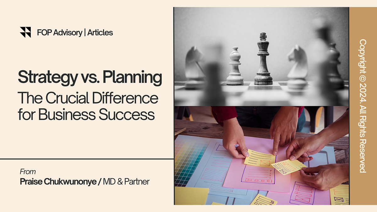 Planning vs. Strategy—Why You Need to Know | Medium