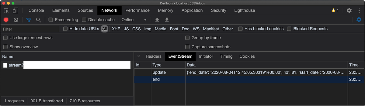 Server sent events with Python FastAPI | by Sairam Krish | Medium