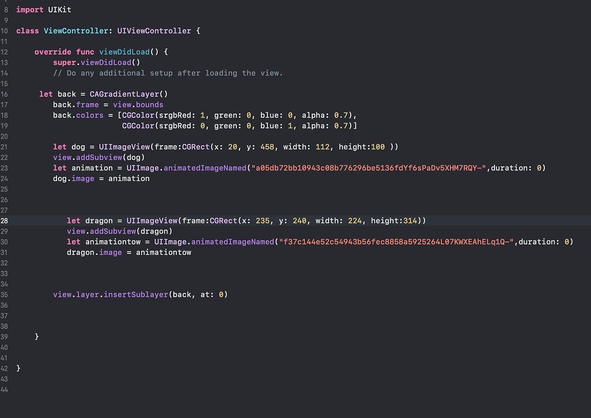作業7:viewDidLoad. 過程： | by Gary | 彼得潘的 Swift iOS App 開發教室 | Medium