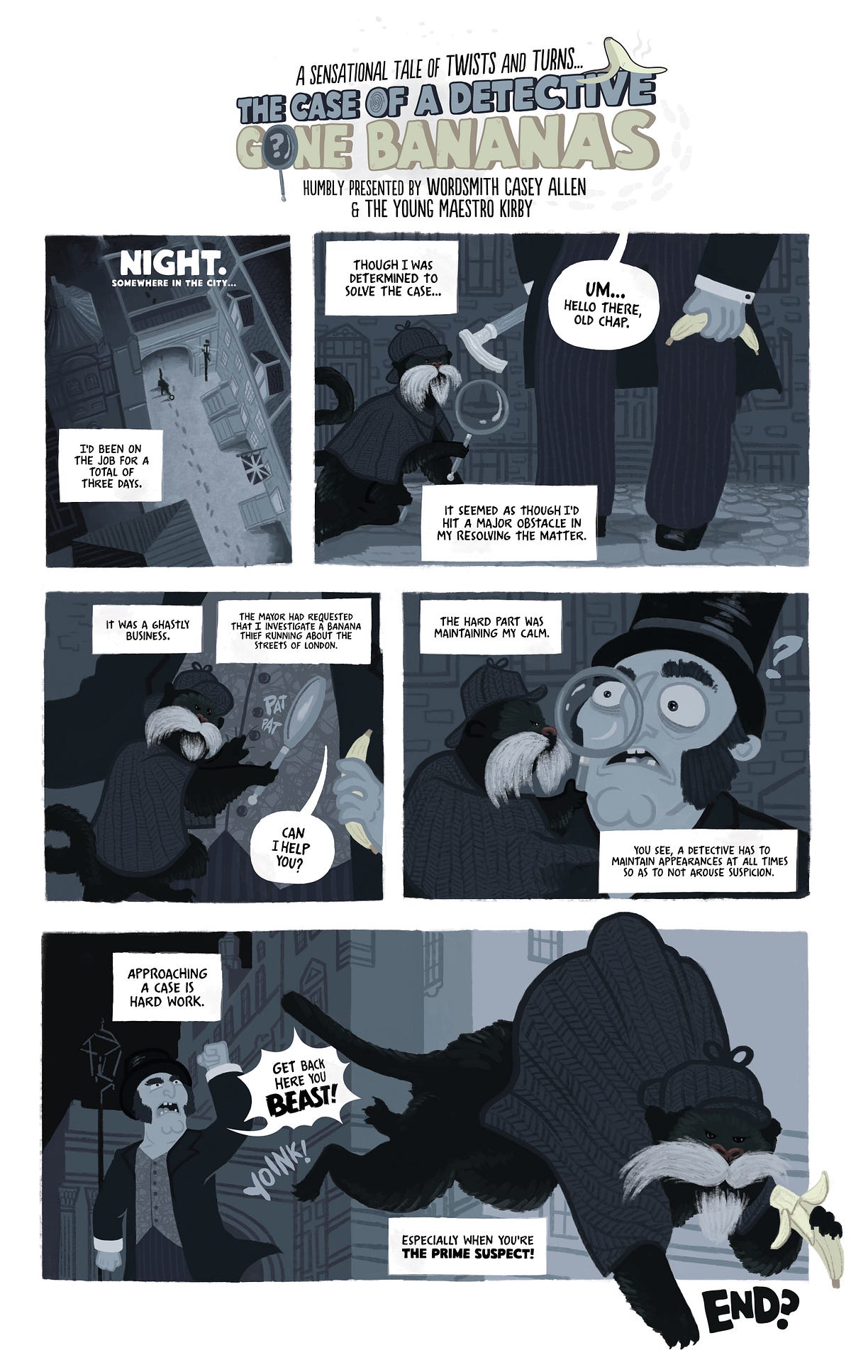 Animal Detectives. What’s that boy? The comics have fallen… | by ct ...