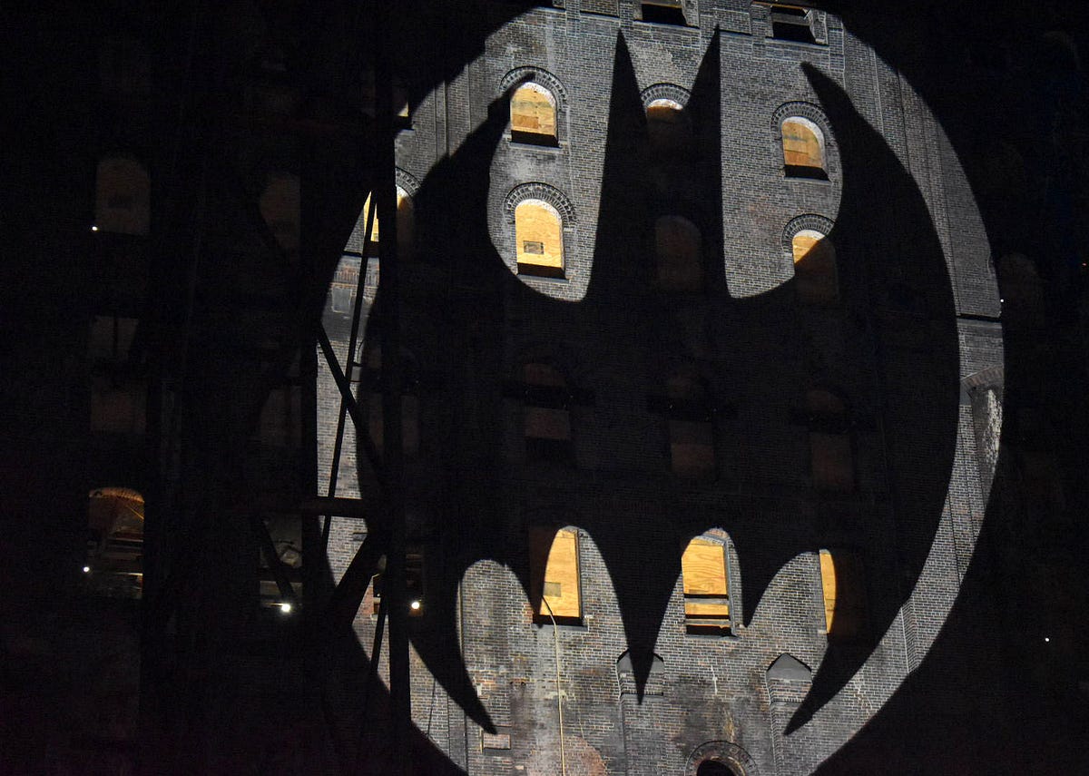 Bat-Signal Shines in Brooklyn to Honor Batman | by Morgan Pryor | NYU Local