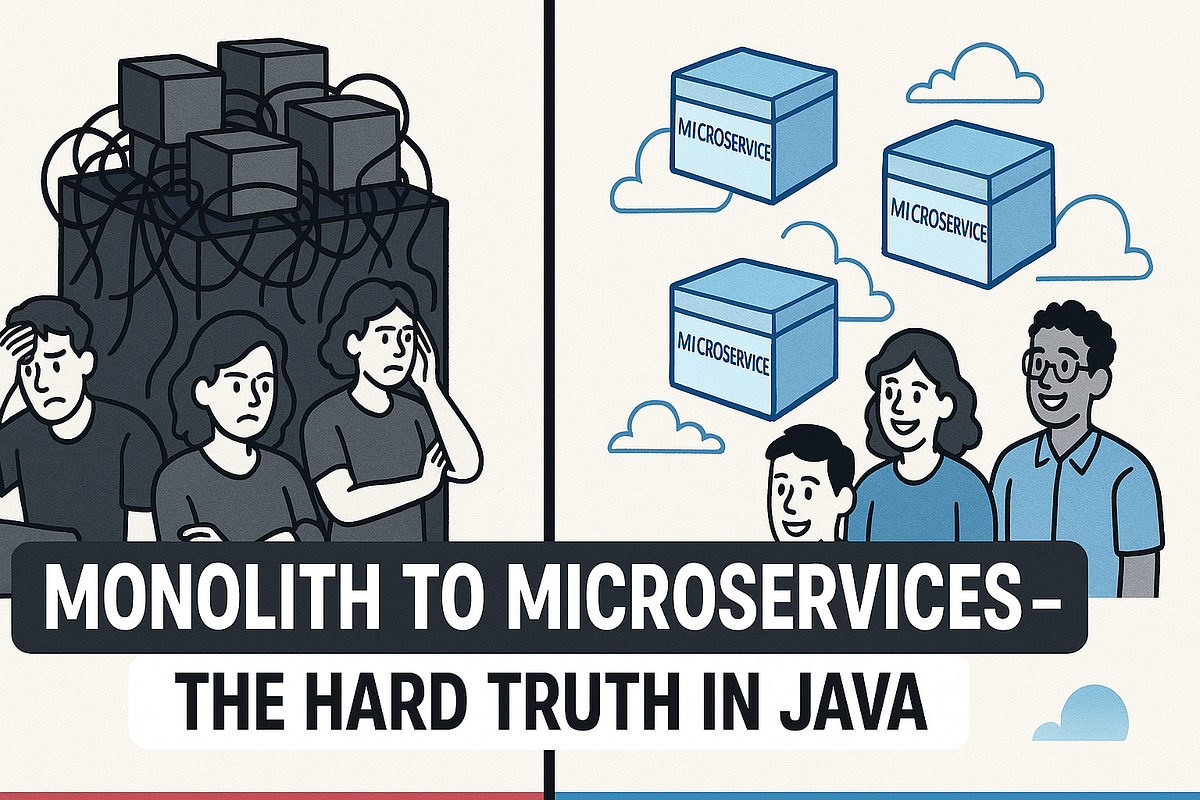 From Monolith to Microservices: My Real-Life Java Migration Story (And Mistakes to Avoid) | by ...