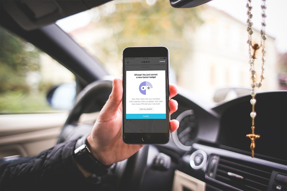 Uber Badges: A Little Reward For Every Ride You Take | by Ales Nesetril ...