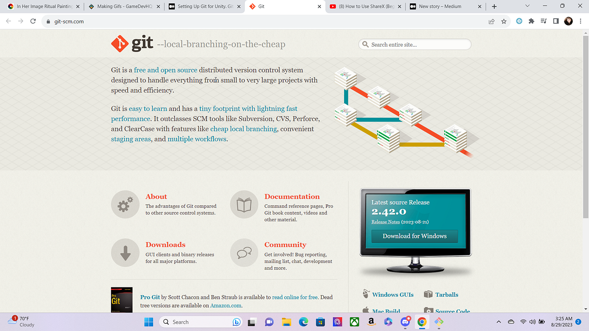 Setting Up Git To Use With Unity Git Is A Version Control System That Is By Cathleen De