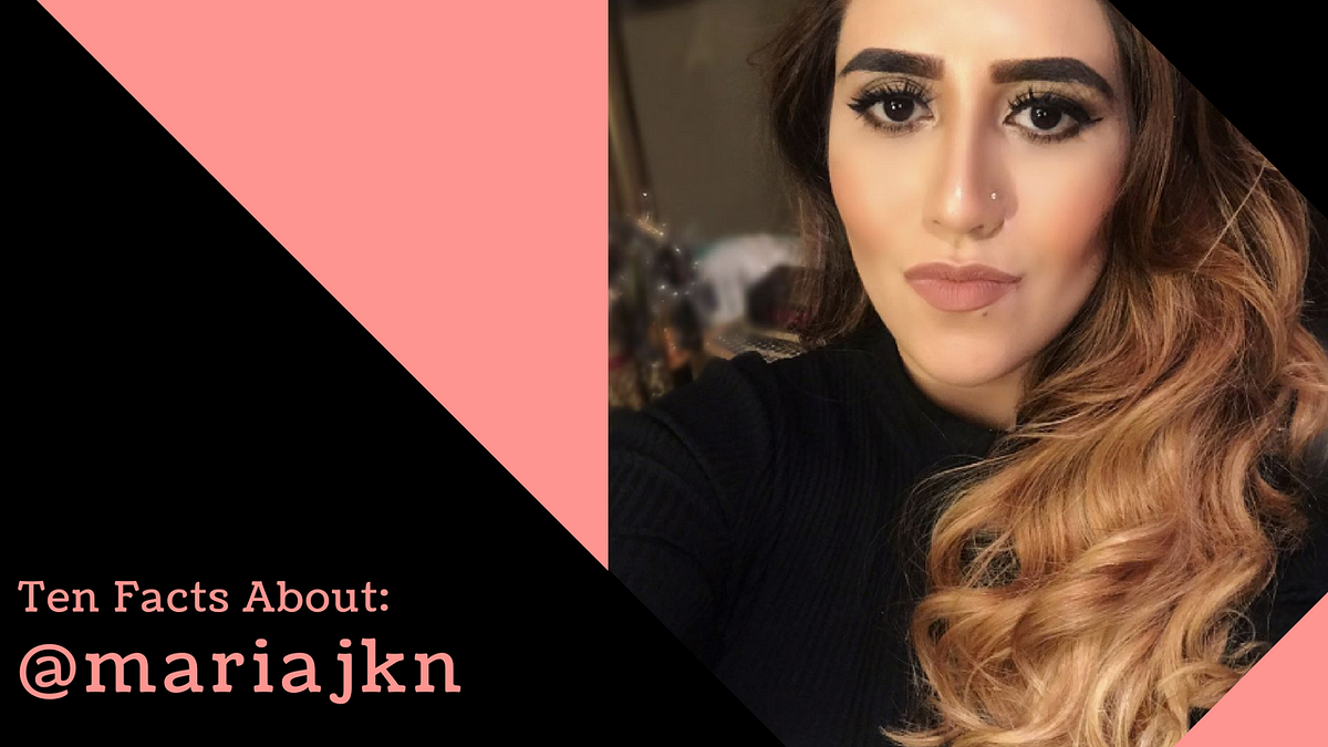 10 Facts About: Maria Khan. Today we are learning ten facts about… | by ...