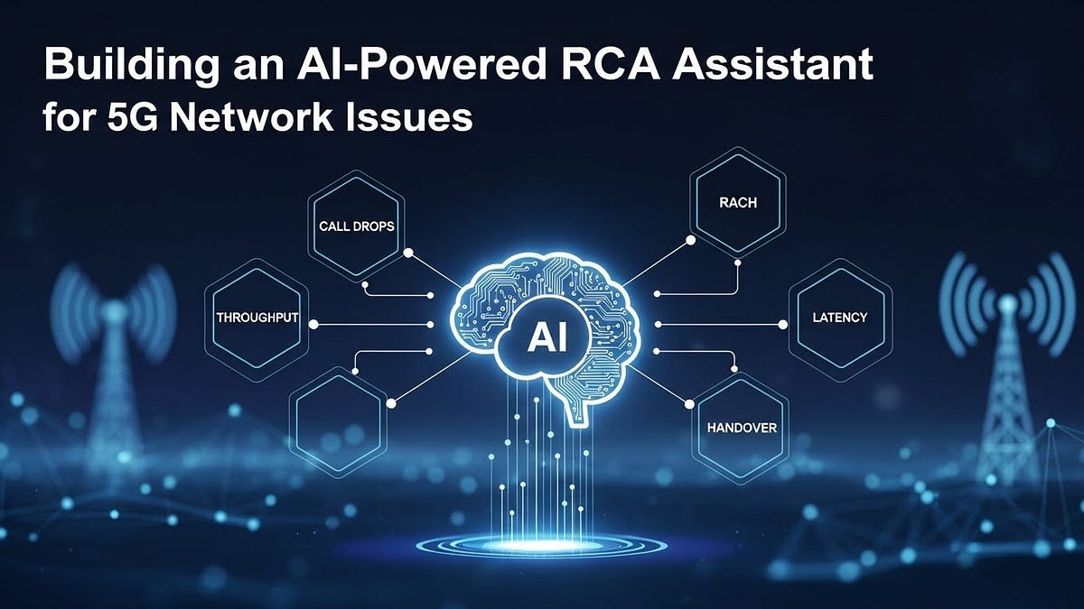 📡 Building an AI-Powered RCA Assistant for 5G Network Issues (Call ...