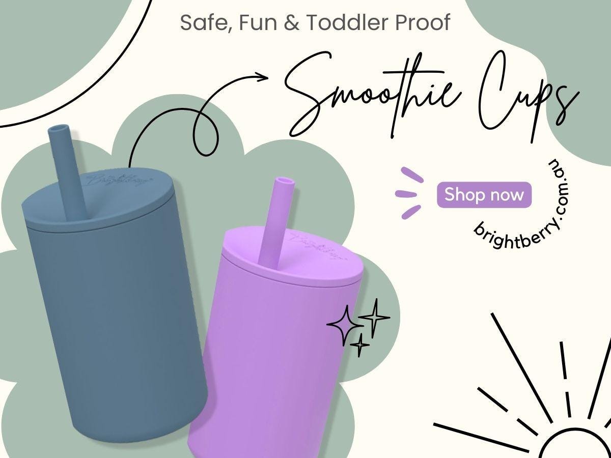 Sip in Style with Reusable Smoothie Cups - Brightberry Aus - Medium