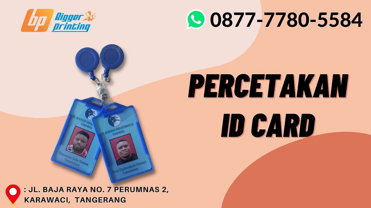 PREMIUM, WA./CALLl 0877–7850–5584, Percetakan Id Card - Cetak Kartu ...
