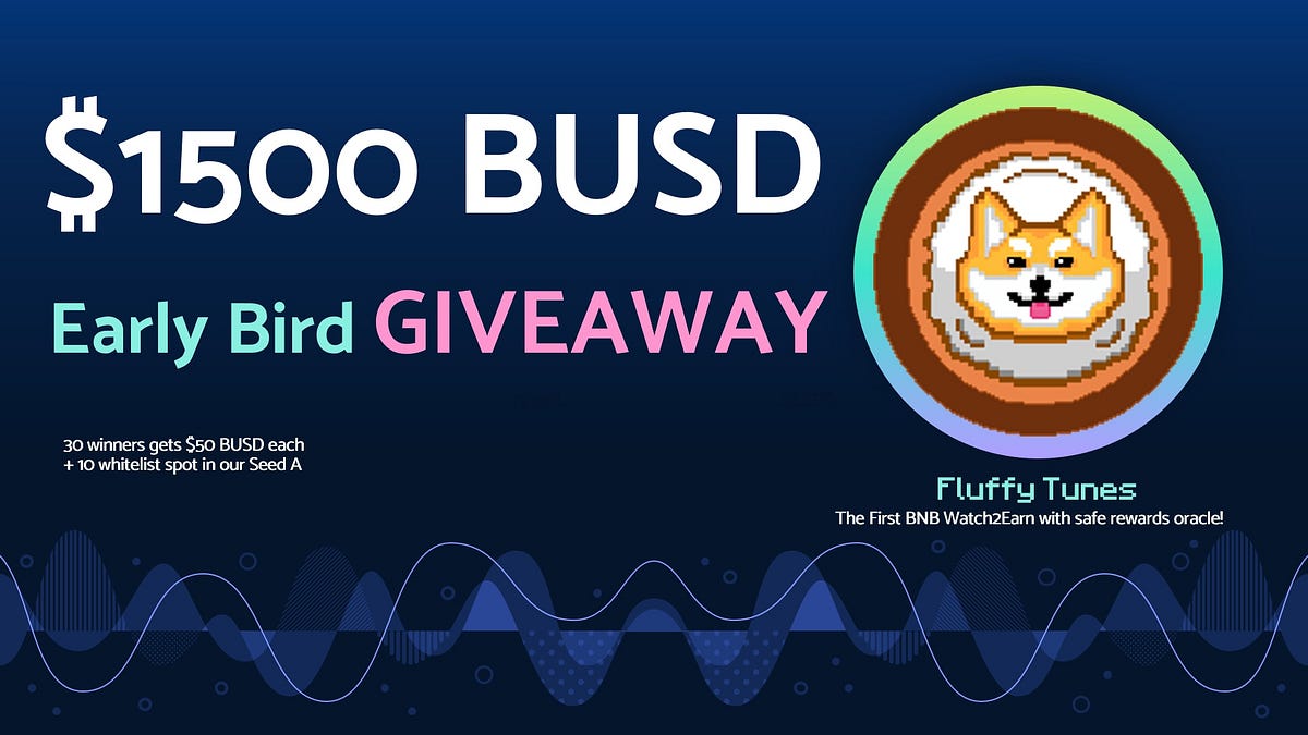 $FLUFFI $1500 Early Bird Contest. Creating A Community With Profitable ...