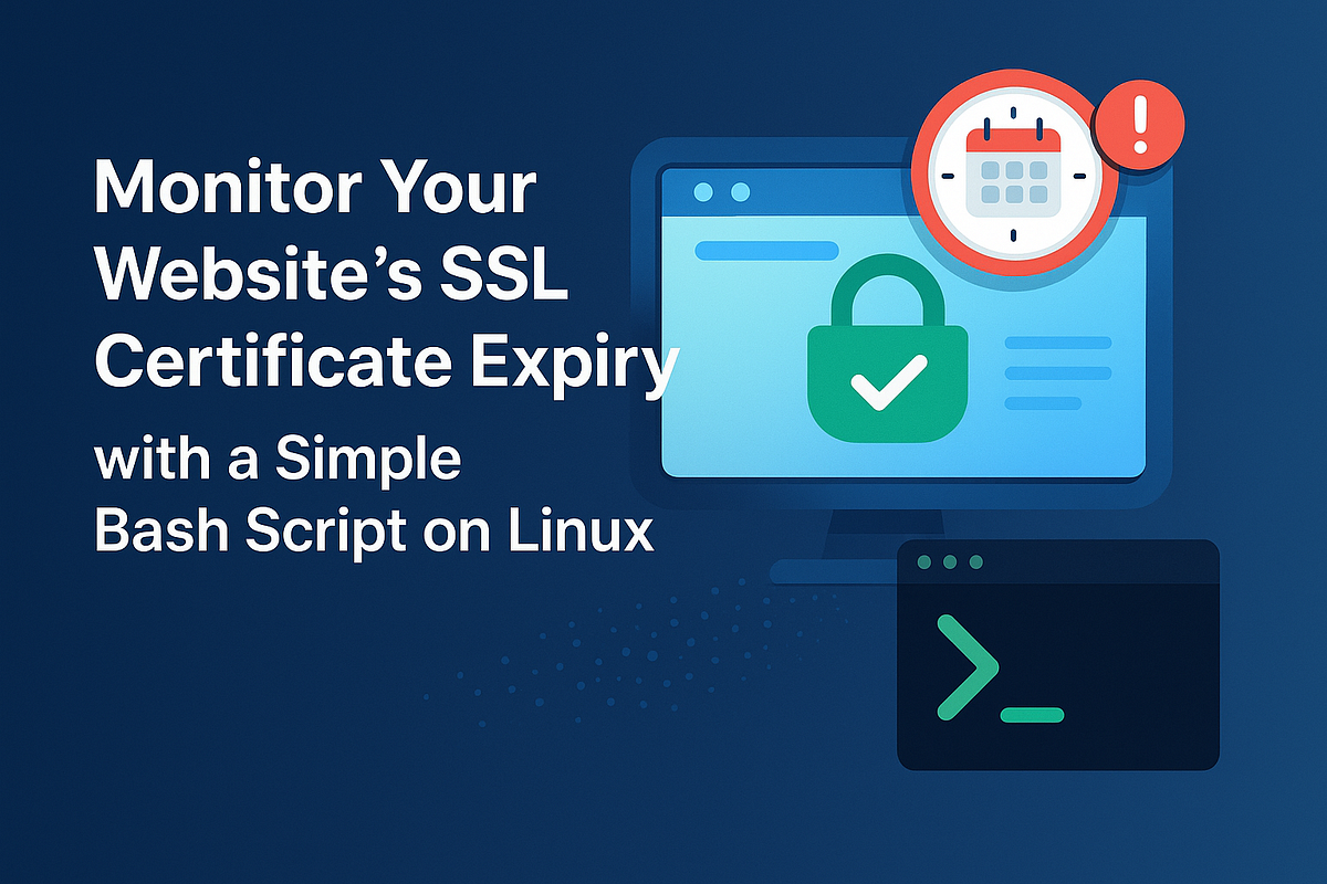 Monitor Your Website’s SSL Certificate Expiry with a Simple Bash Script on Linux | by Nickson ...