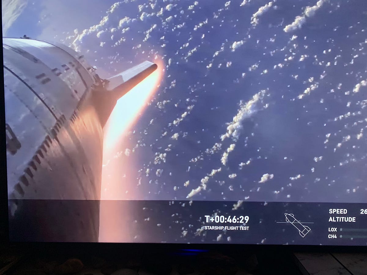 Amazing Starship IFT3 test flight! But is SpaceX in for more than just ...