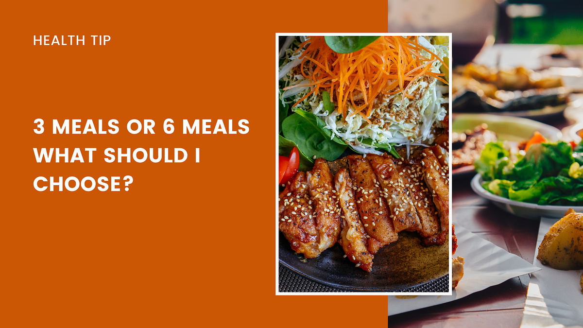 3 Meals or 6 Meals — What Should I Choose? | by Gulshaabahl | Medium