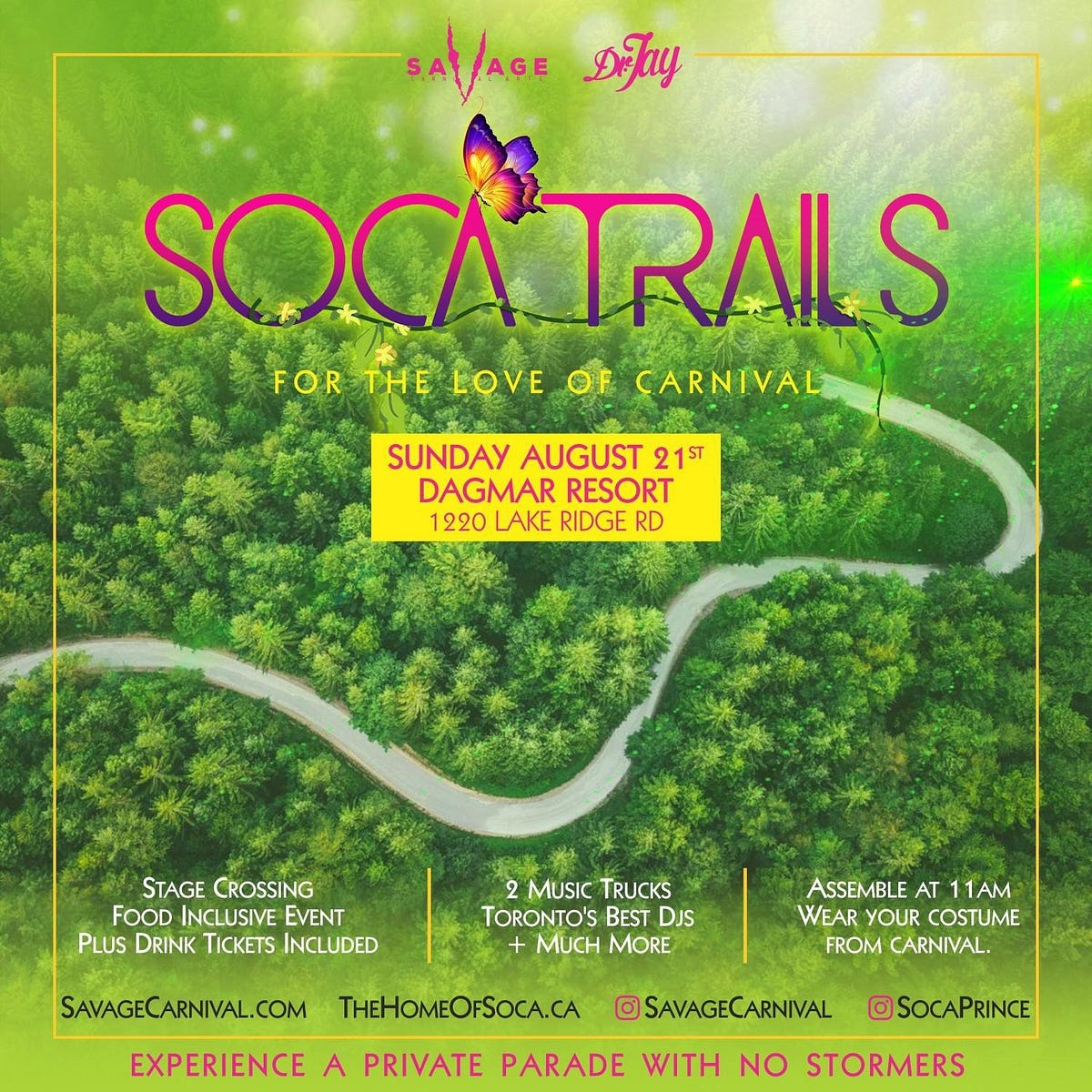 SOCA TRAILS — For the love of Carnival - Ticketgateway Canada - Medium