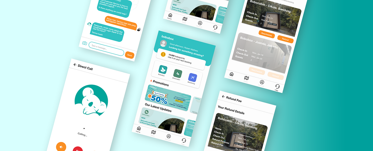 UI/UX Case Study: Ease Users to Talk with Receptionist inside Bobobox ...